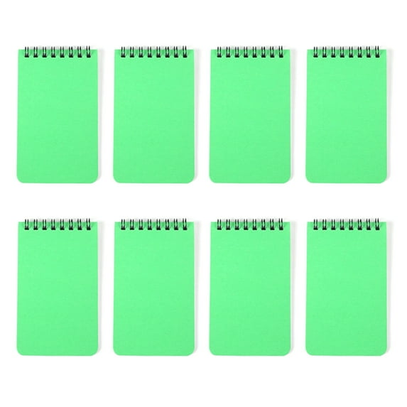 8Pcs Twin Coil Binding Notebook 80 Sheets Unlined 3x4.3Inch Small ...