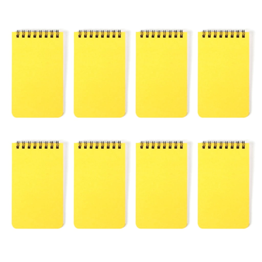 8Pcs Twin Coil Binding Notebook 80 Sheets Unlined 3x4.3Inch Small ...