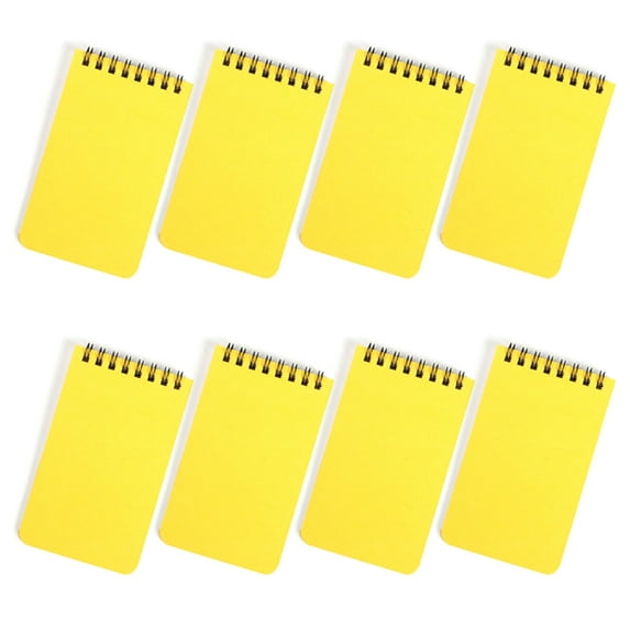8Pcs Twin Coil Binding Notebook 80 Sheets Unlined 3x4.3Inch Small ...