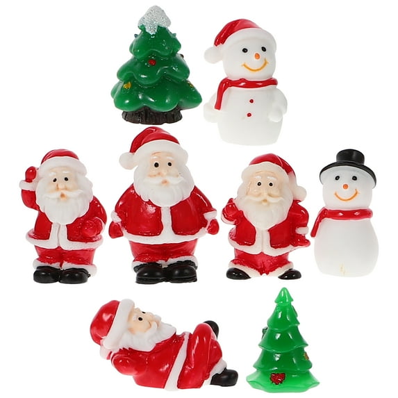 Raindrops Mini Resin Figurines Lovely Miniature Models Assorted Color ...