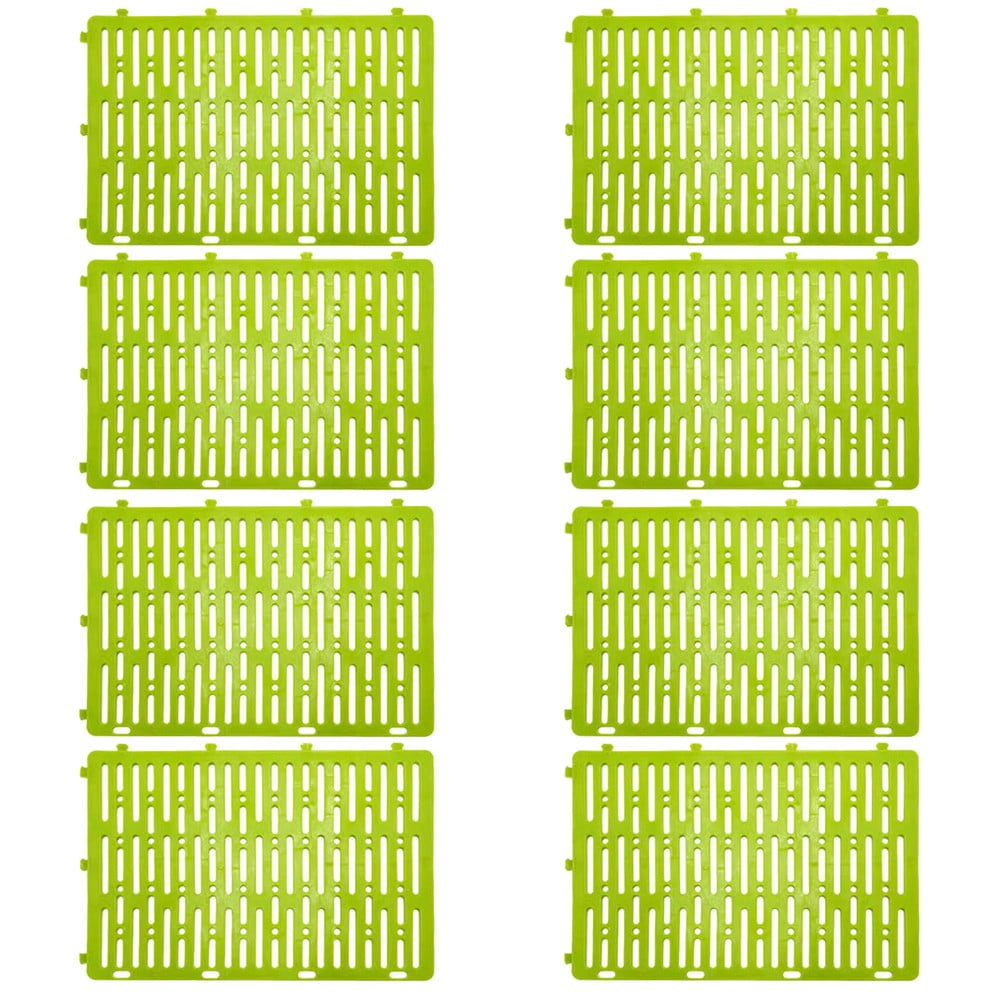 8Pcs Wind And Rain Proof Tree Guardrails - 20cm High, Stackable And ...