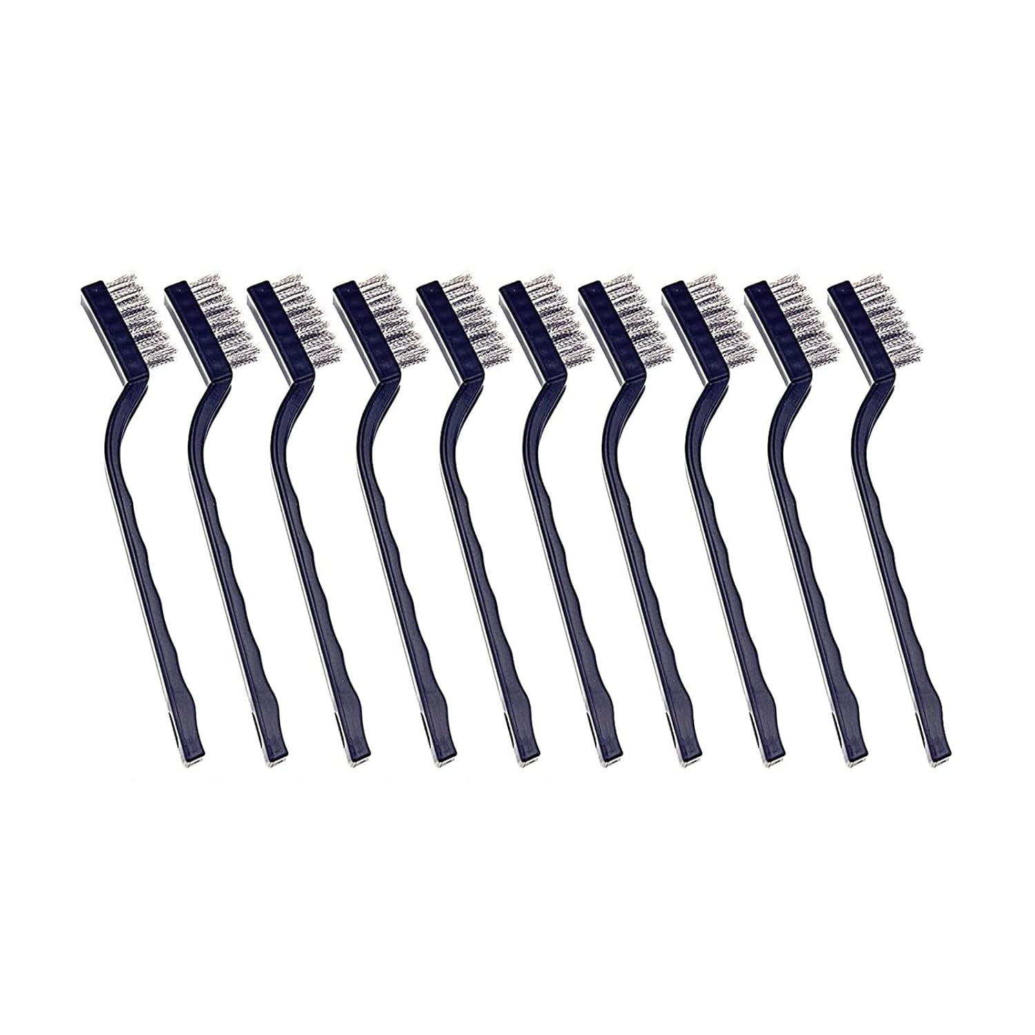 8Pcs Wire Brush Set, Nylon Brass Stainless Steel Wire Brush for ...