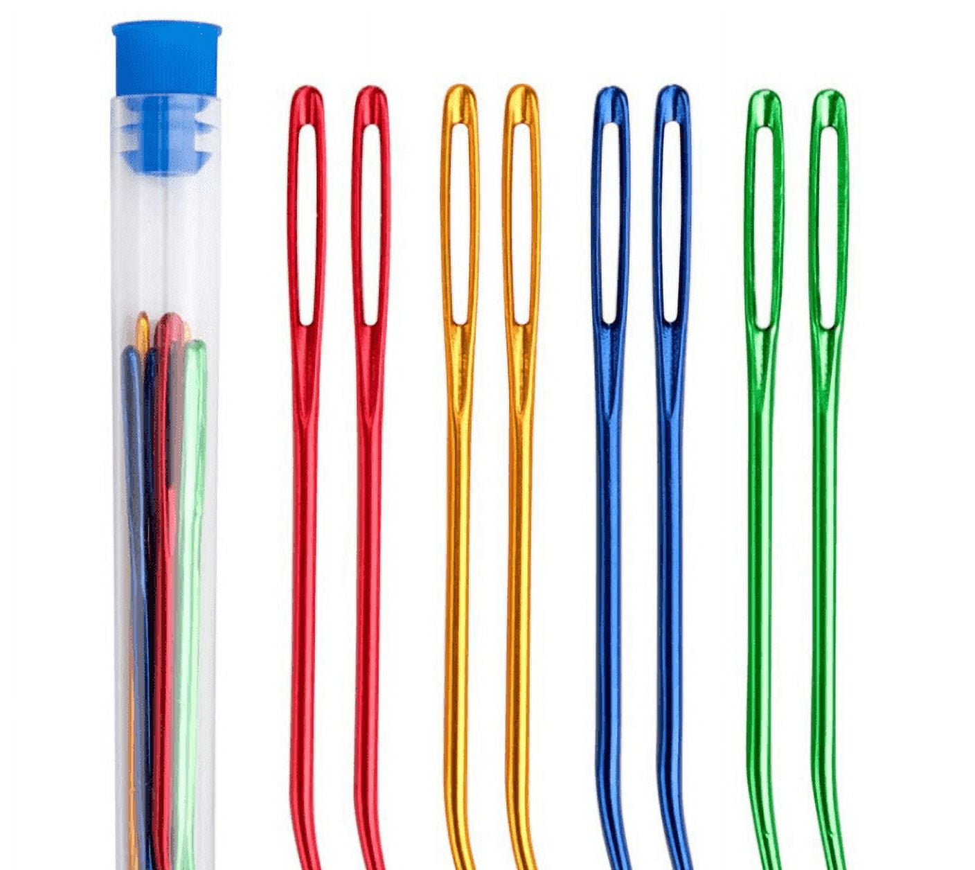 8pcs Large Eye Yarn Darning Tapestry Needles, Knitting Set, Weaving ...