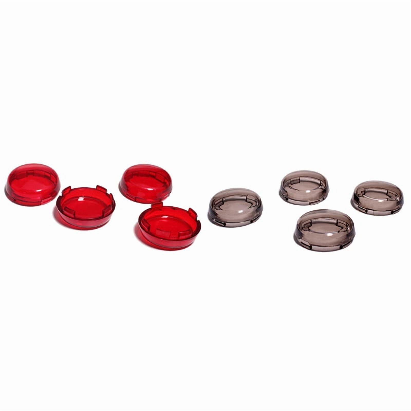 8Pcs for Turn Signal Light Indicator Lens Cover for 1200 Touring Dyna ...