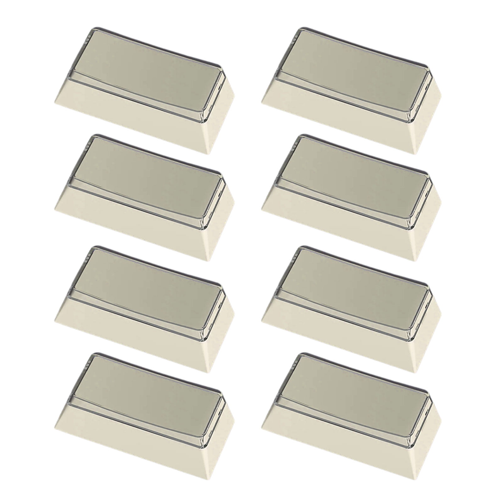 8Piece PBTs Blanks Keycap Original Height 2Us Supplements Gaming Keycap ...