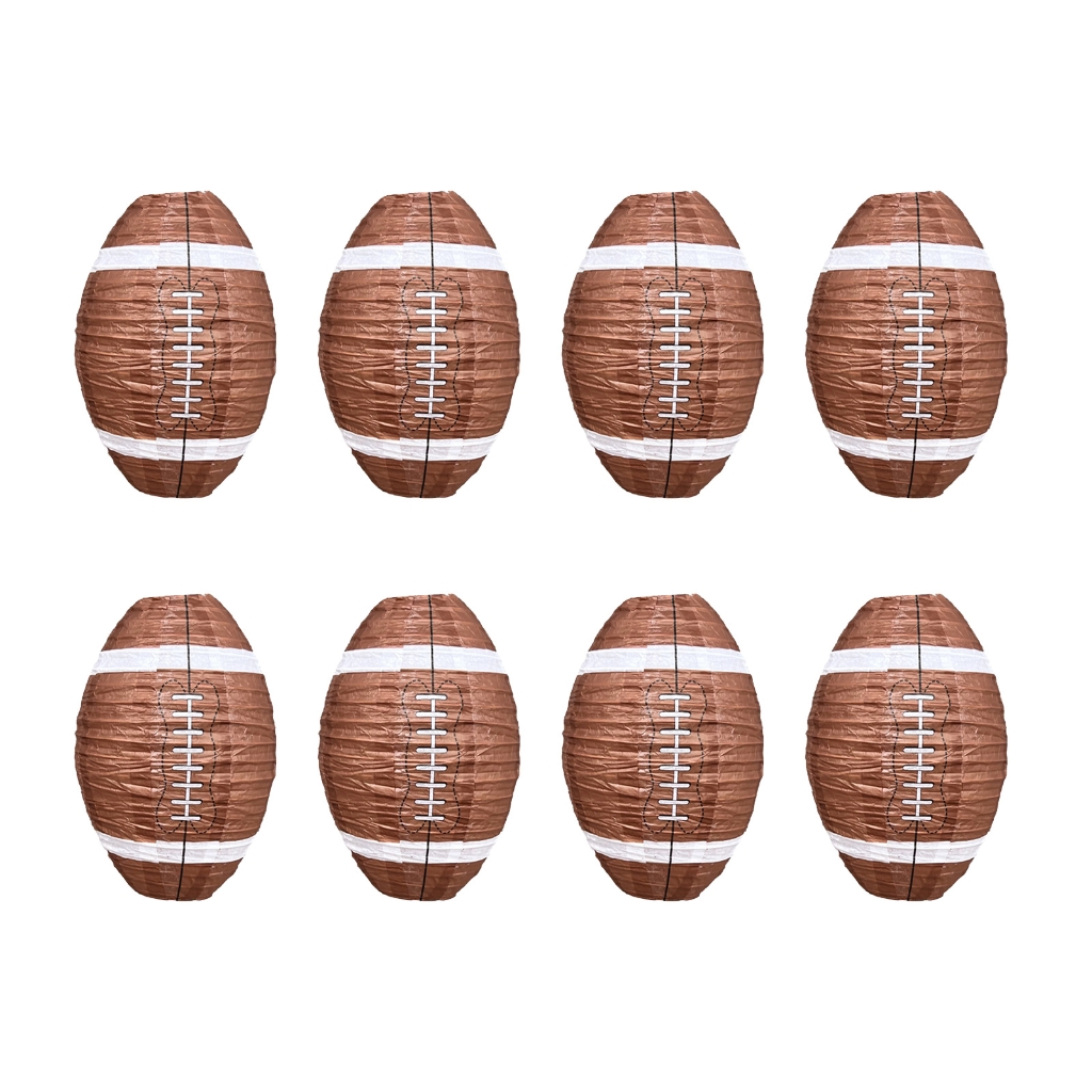 8Pieces Creative Football Lanterns For Creative Party And Event ...