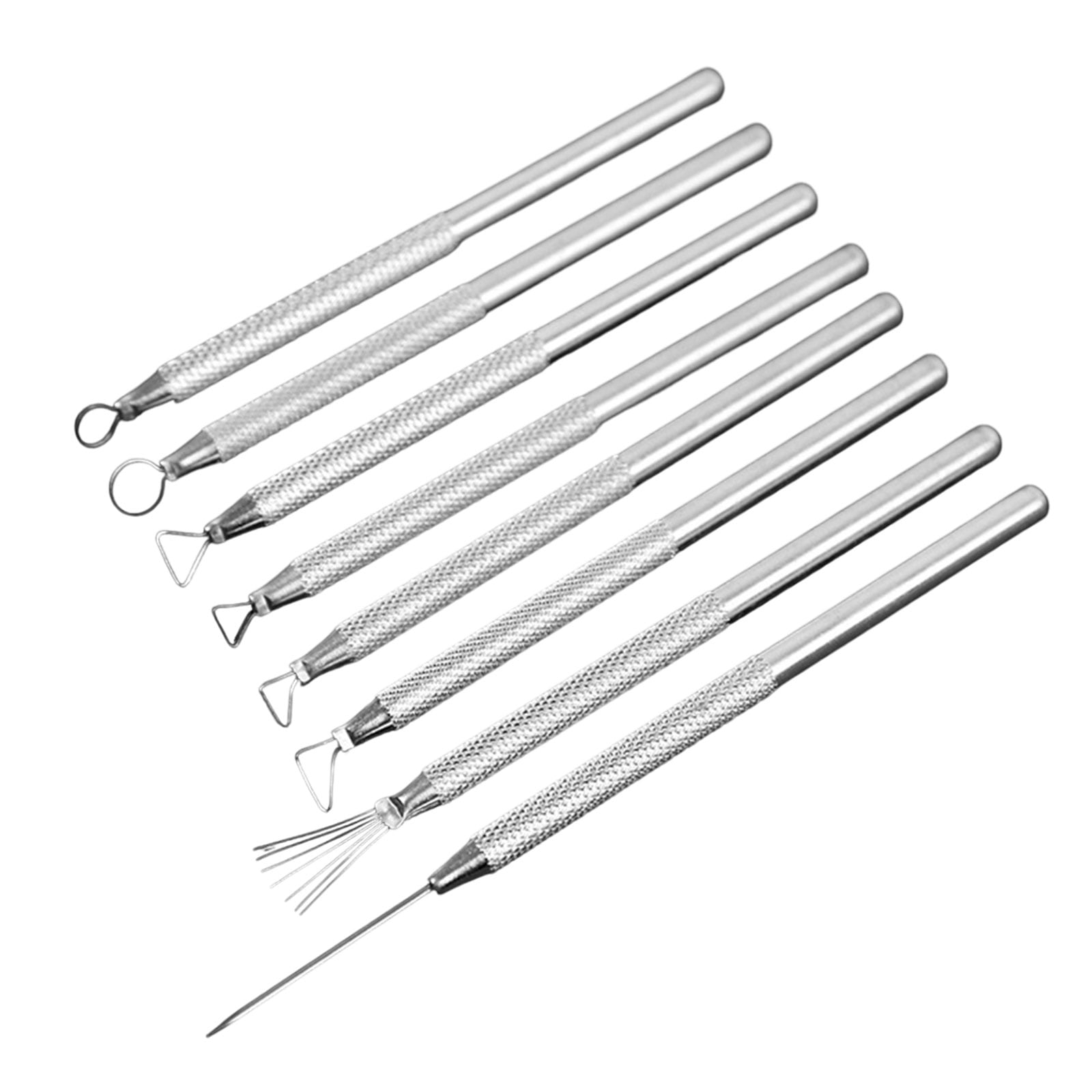 8Pieces Multifunctional Ceramic Clay Modelling Tool Pottery & Clay Wire ...