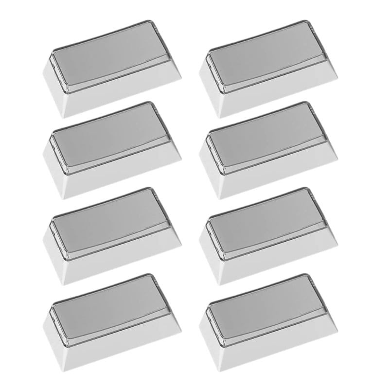 8Pieces PBT Not Engraving Blank Keycap Original Profile Height 2U ...