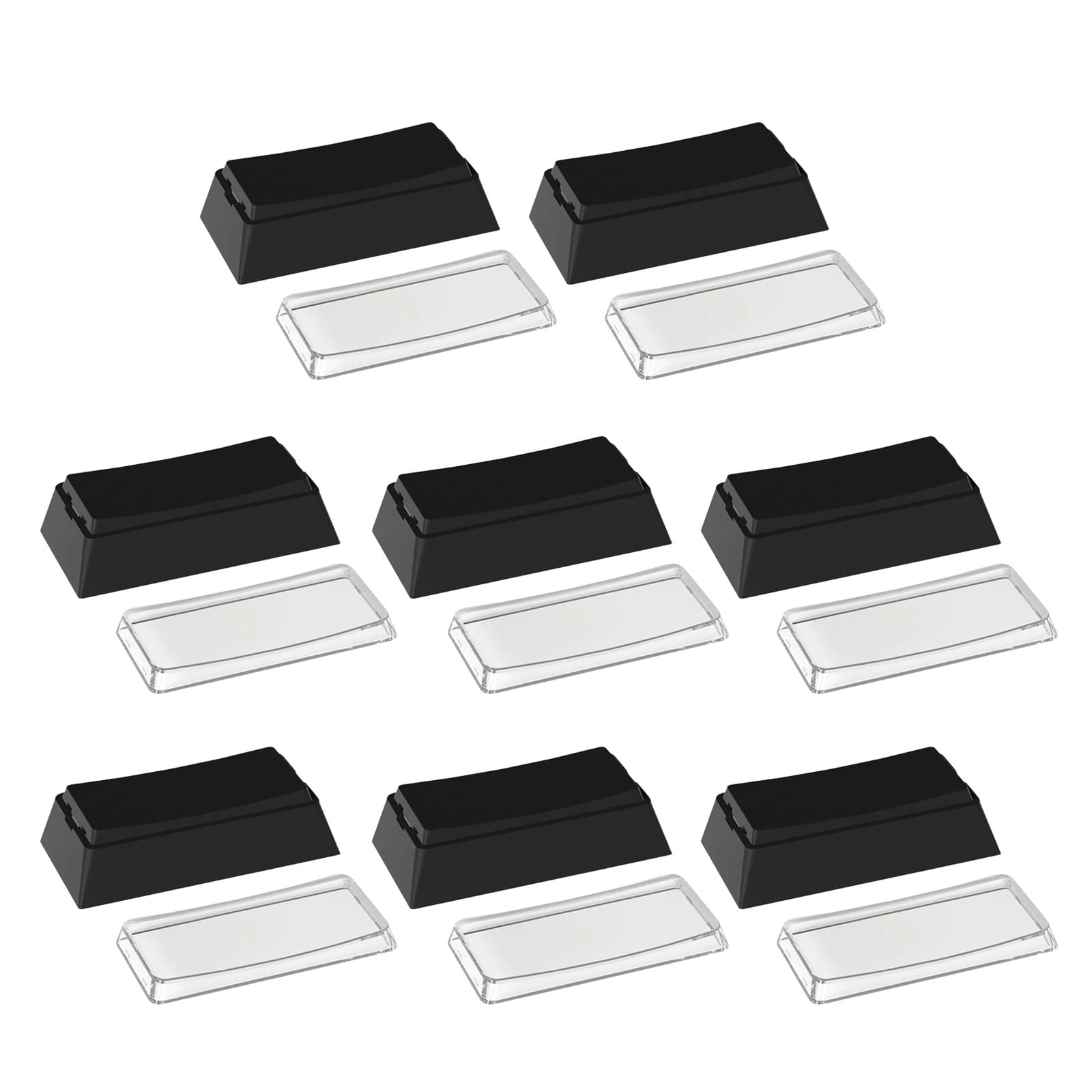 8Pieces PBTs Not Engraving Blanks Keycap Original Profile Height 2X ...