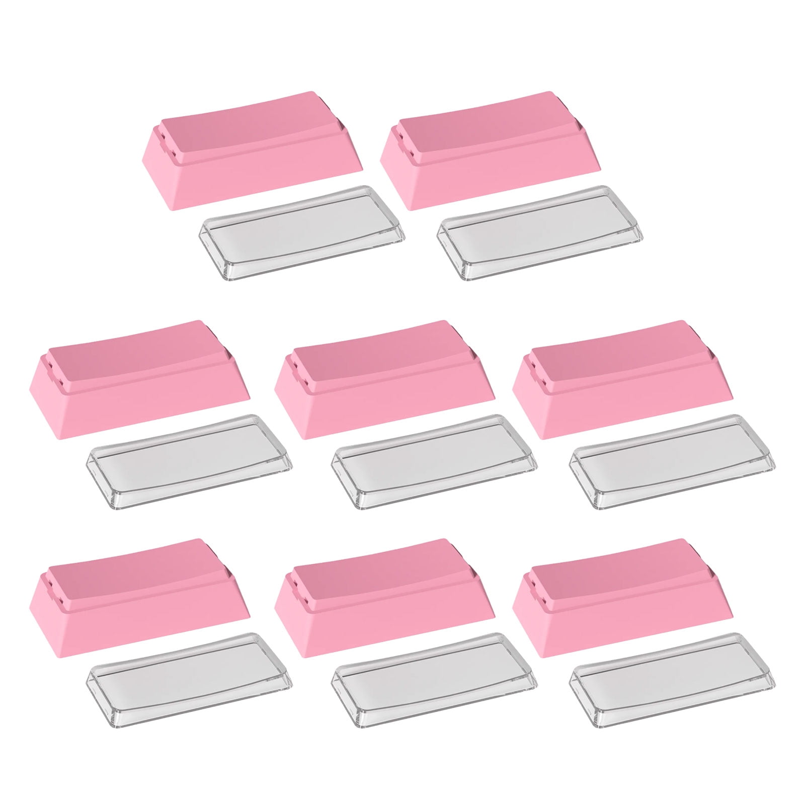 8Pieces PBTs Not Engraving Blanks Keycap Original Profile Height 2X ...