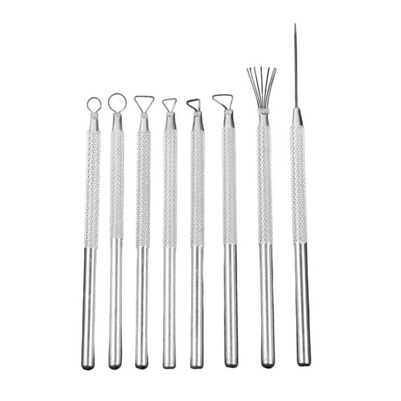 8Pieces Pottery Clay Sculpting Tool Pottery Wire Cutter Sculpting Tool ...