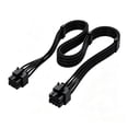 8Pin 6+2Pin Graphics Card Cable For GPU Power Supply Nylon Braided ...