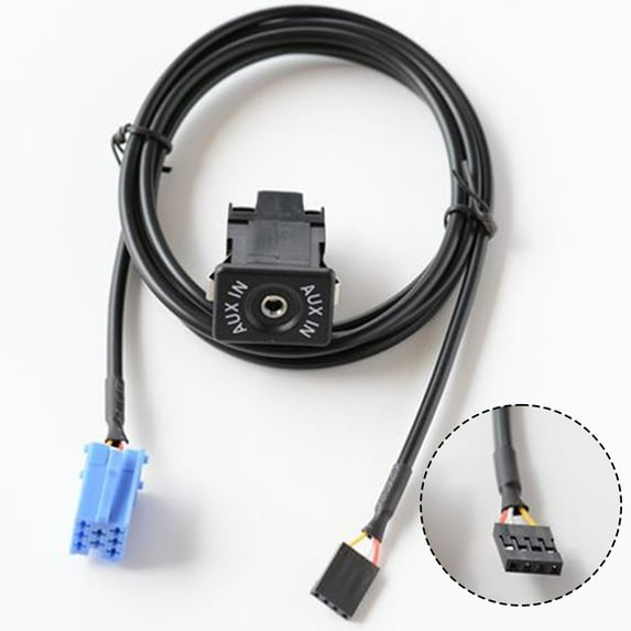 8Pin Aux Audio Cable Adapter for Golf for Passat B5 Made of ABS ...