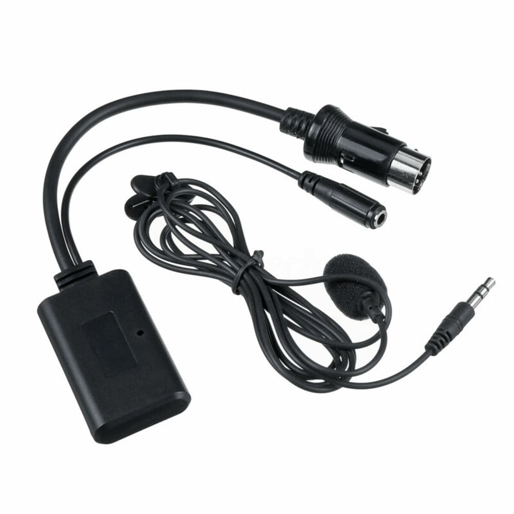 8Pin Aux Audio HIFI Cable Adapter Microphone For Alpine KCM-123B M-BUS ...