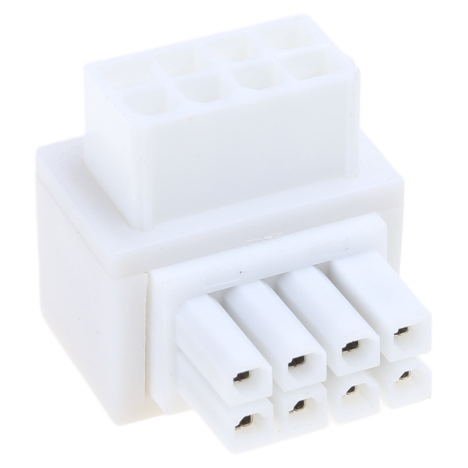 8Pin Female 90 Degree Angled To 8 Pin Male Power Adapter GPU Power ...