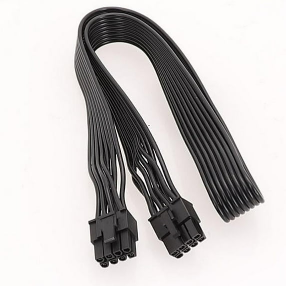 8Pin GPU Power Cable, 8 Pin (ATXs) Male to 6+2 Pin PCIe/GPU Male Cable ...