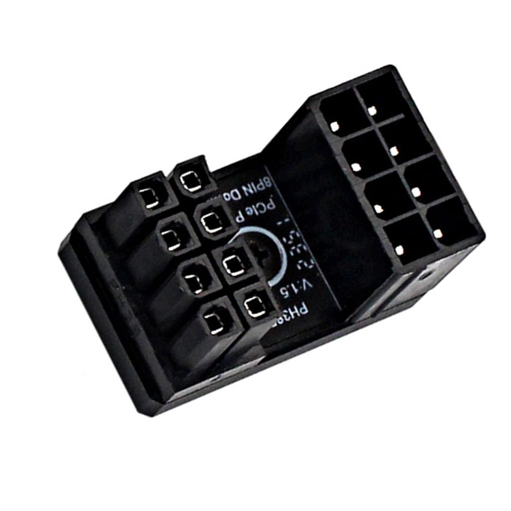 8Pin Graphics Card Power Supply Cable Connector 180 Degree 8Pins ...