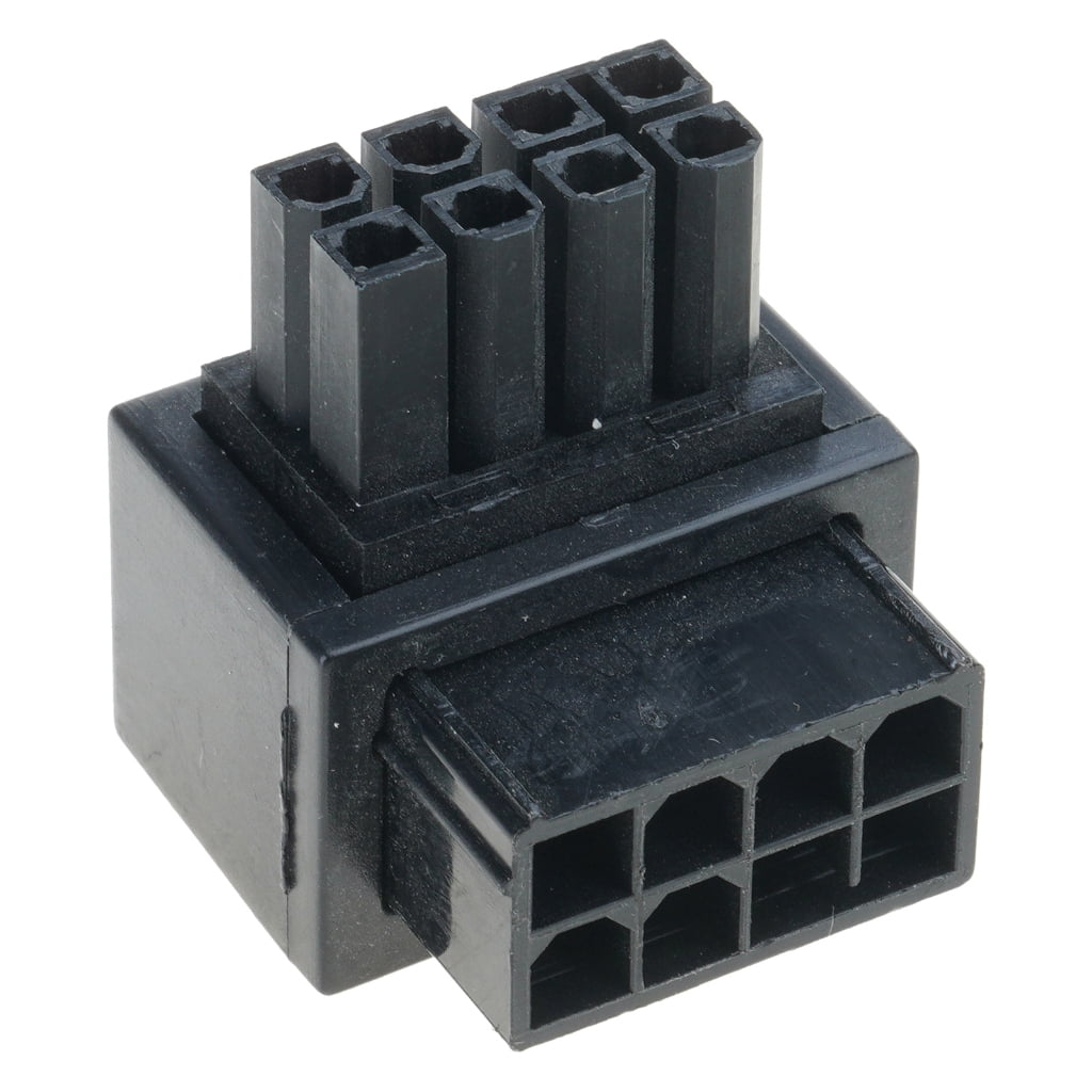 8Pin Graphics Video Card Connector 90 Degree Adapter 8Pin Female to ...