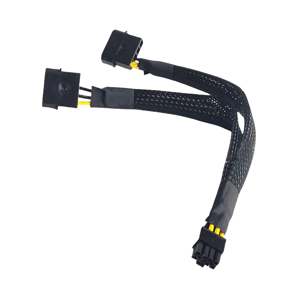 8Pin Male To Double 4Pin Female Video Card Power Cord 8Pin To Double ...