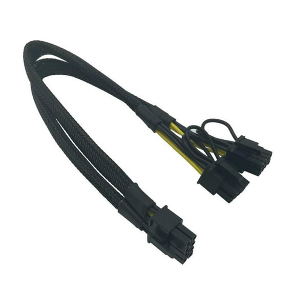 NVIDIA 12 Pin to 2x 8 Pin Power Cable, Black, PCIe Adapter for RTX 3000 ...