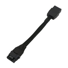 NVIDIA 12 Pin to 2x 8 Pin Power Cable, Black, PCIe Adapter for RTX 3000 ...
