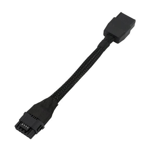 NVIDIA 12 Pin to 2x 8 Pin Power Cable, Black, PCIe Adapter for RTX 3000 ...