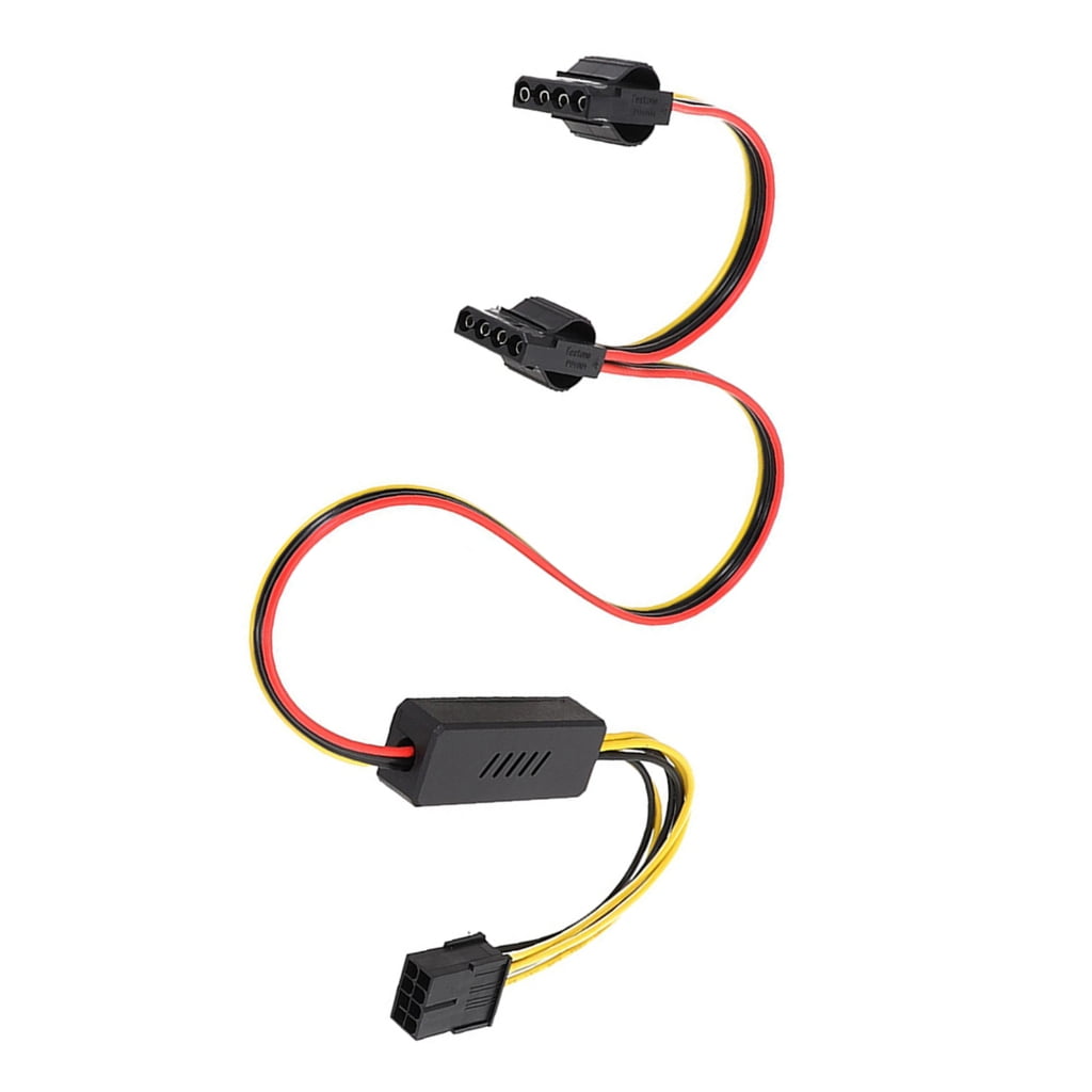 8Pin To 4Pin Molex Hard Drive Cord 12V To 5V Step Down Hard Disk Power ...