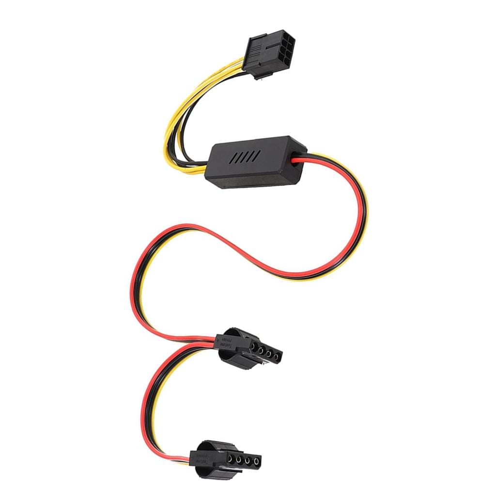 8Pin To 4Pin Molex Hard Drive Power Supply Cable 12V To 5V HDD Cable ...