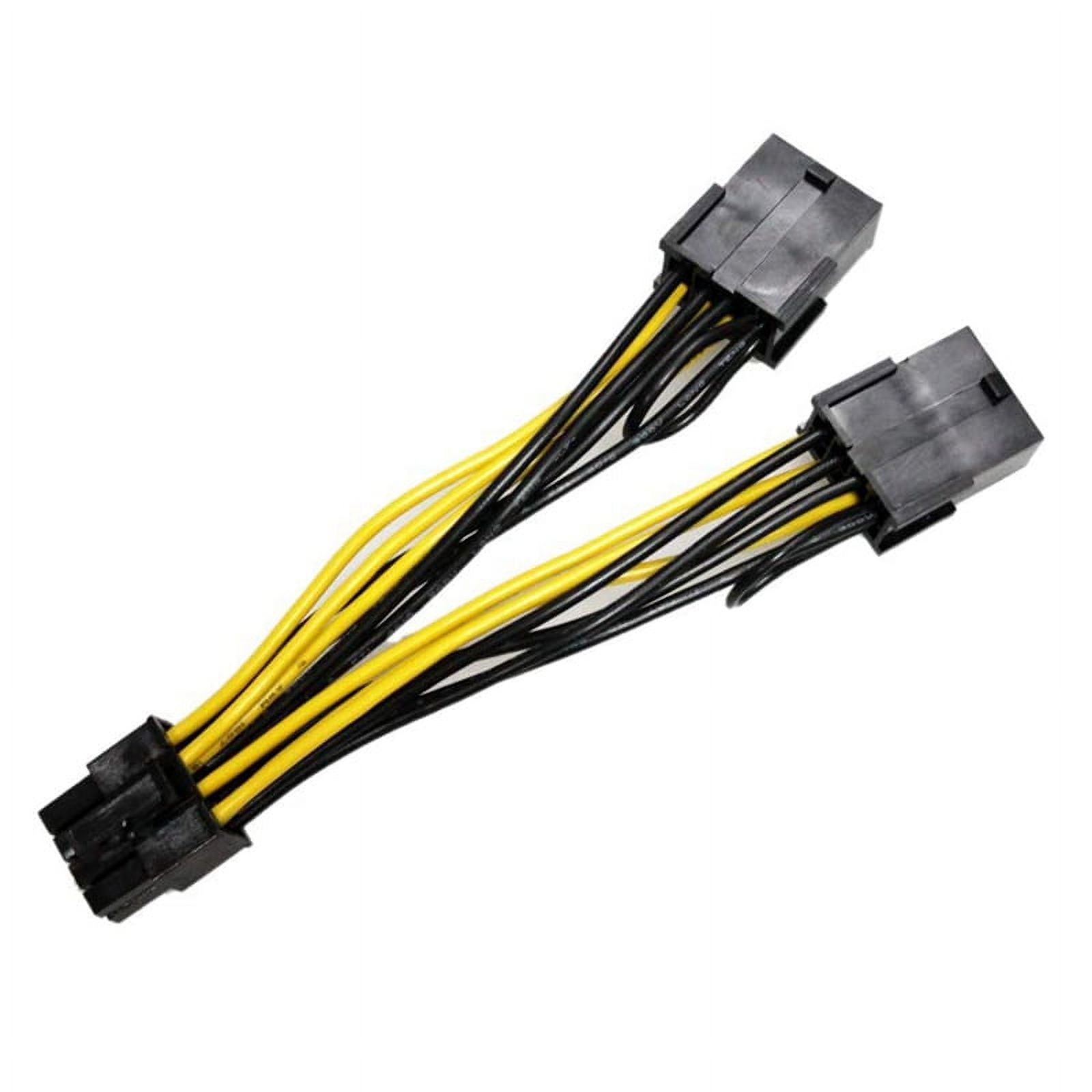 8Pin to Dual 8Pin(6+2) Power Cable GPU Power Cable for K80 M40 M60 P40 ...