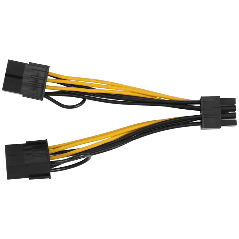 8Pin to Dual 8Pin(6+2) Power Cable GPU Power Cable for K80 M40 M60 P40 ...