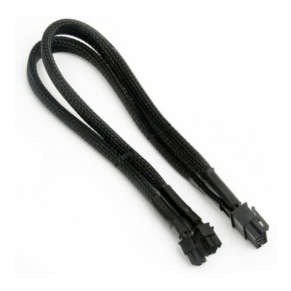 8Pin to Two 6Pin PCIExpress Power Cable for Graphics Cards with Coppers ...