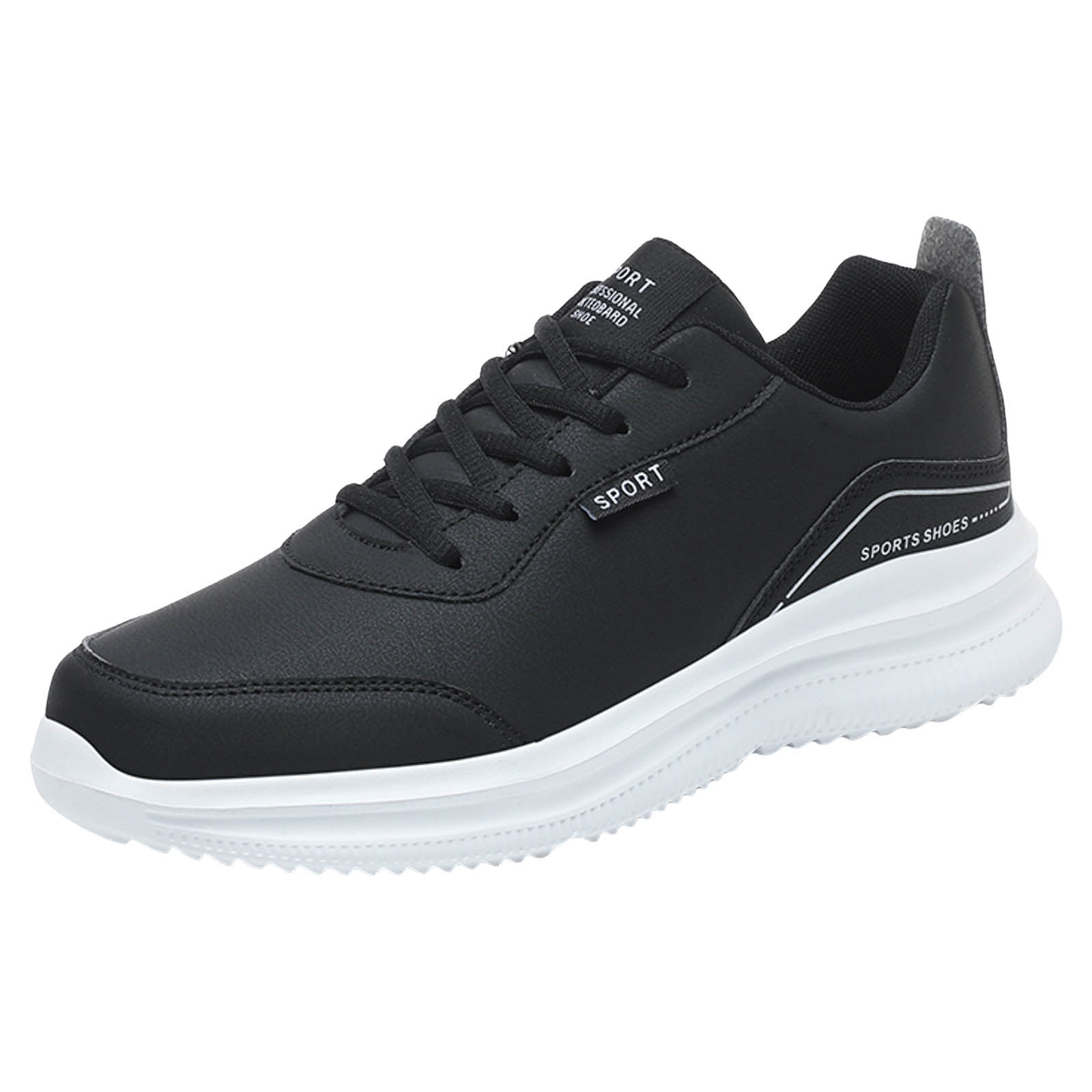 8QIDA Mens Business Casual Shoes Wide Toe Box Men Casual Shoes Sports ...