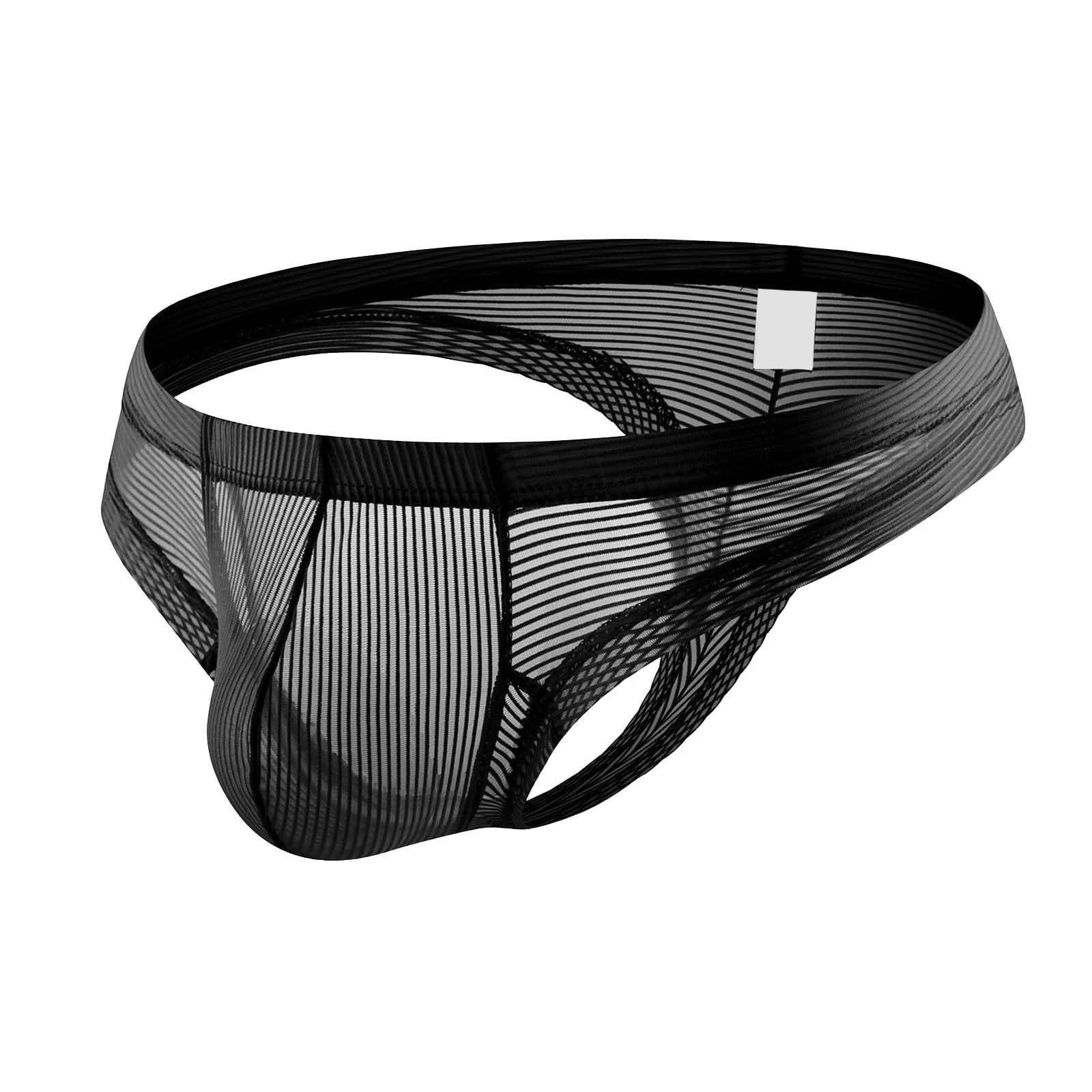 8QIDA Mens Fashion Nd Leisure Men's Sexy Big Thong Men's Fun Underpants Black S - Walmart.com