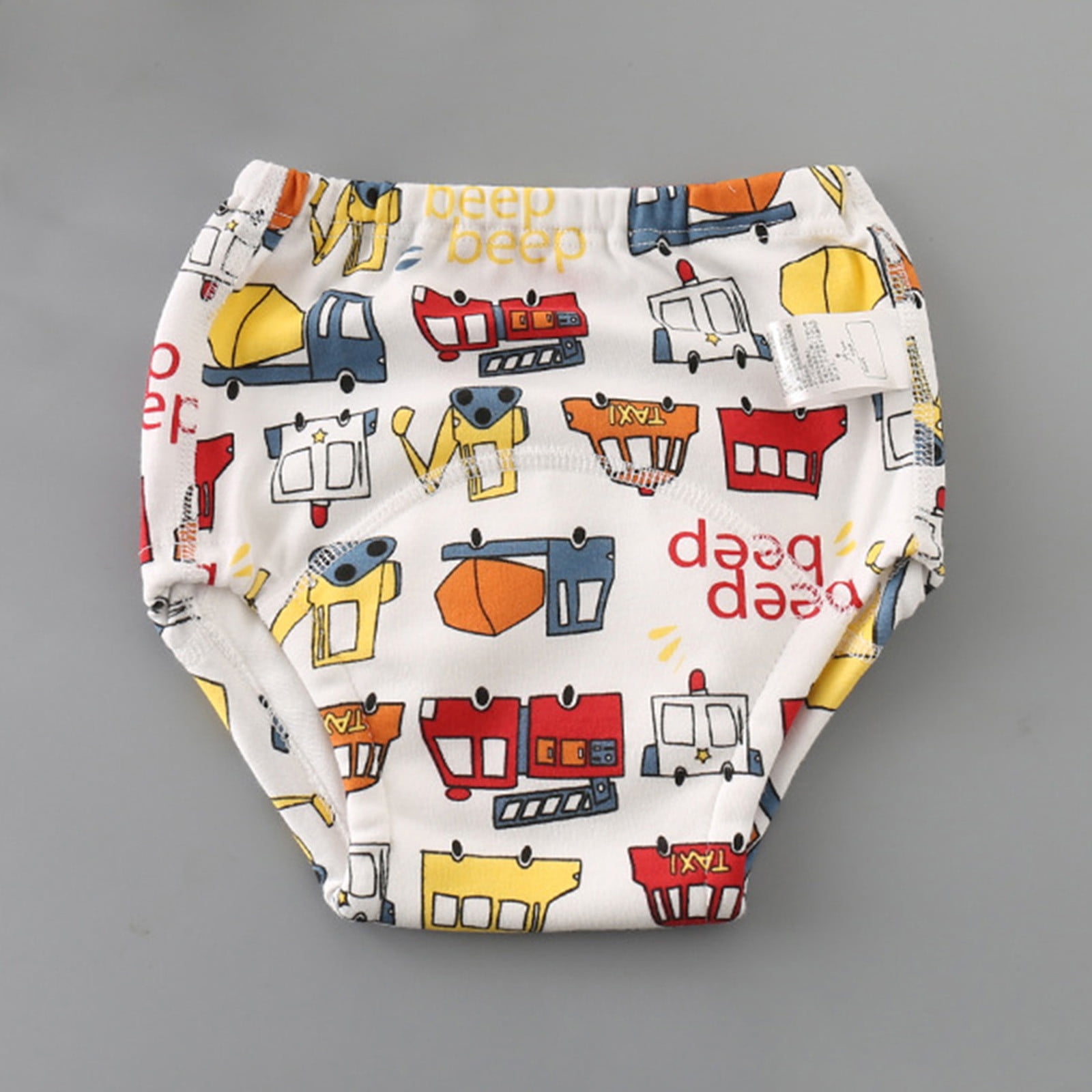 8QIDA Unisex Cotton Reusable Potty Training Underwear Nappies ...