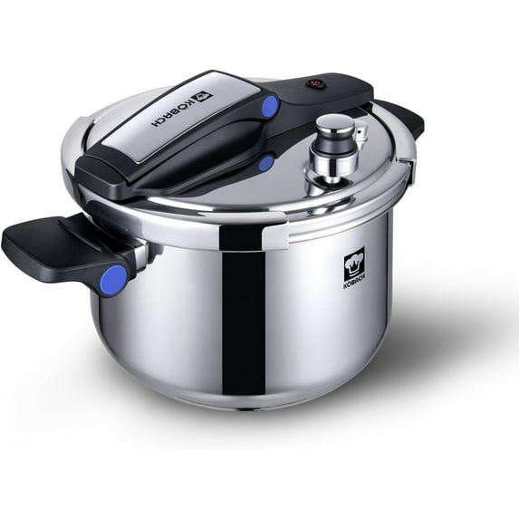 8QT Stainless Steel Pressure Cooker, Olla de presion, Cooking Pressure ...