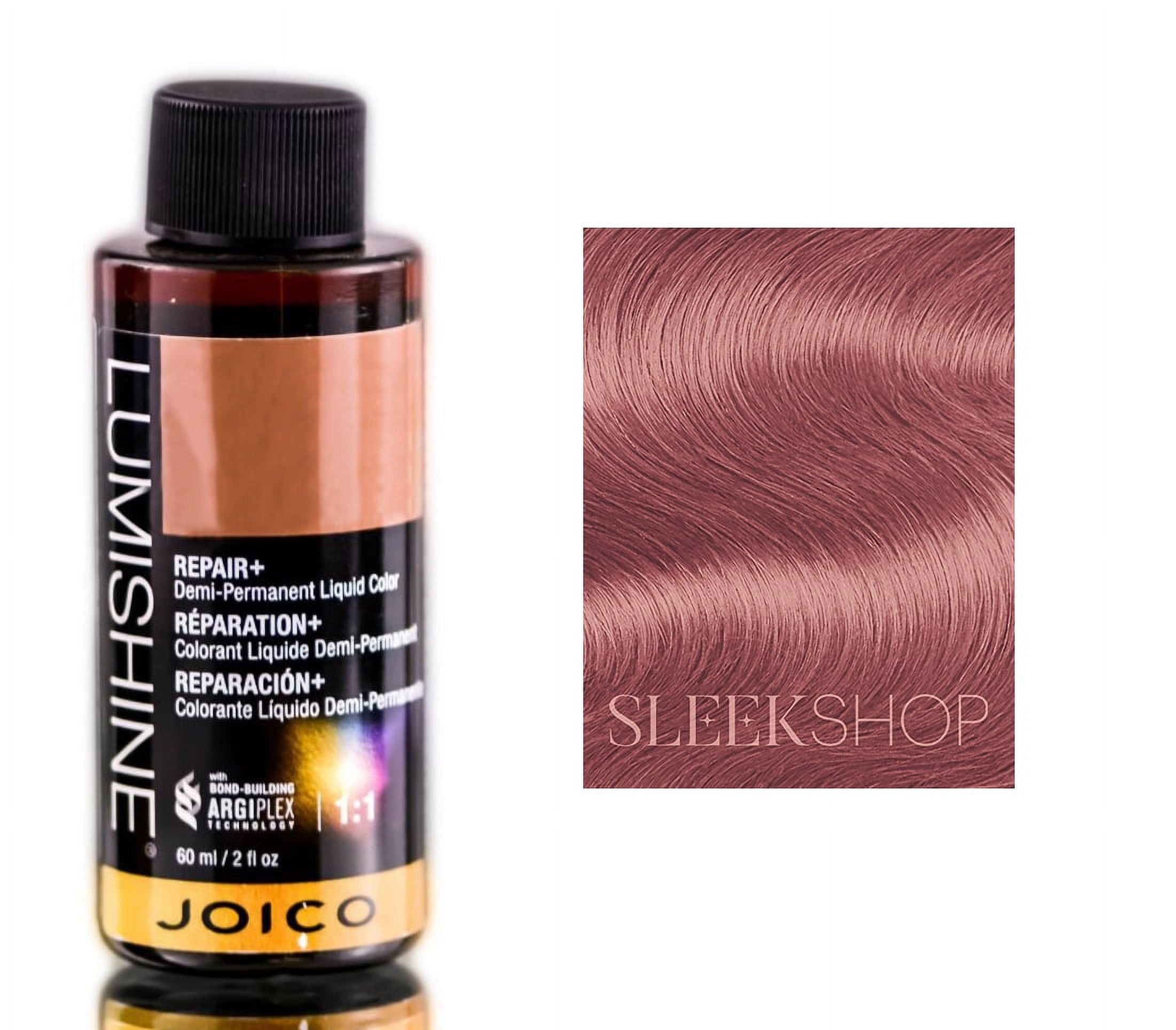 {8RR} Joico Lumishine Demi Permanent Liquid Color (2 oz) w/ SLEEKSHOP ...