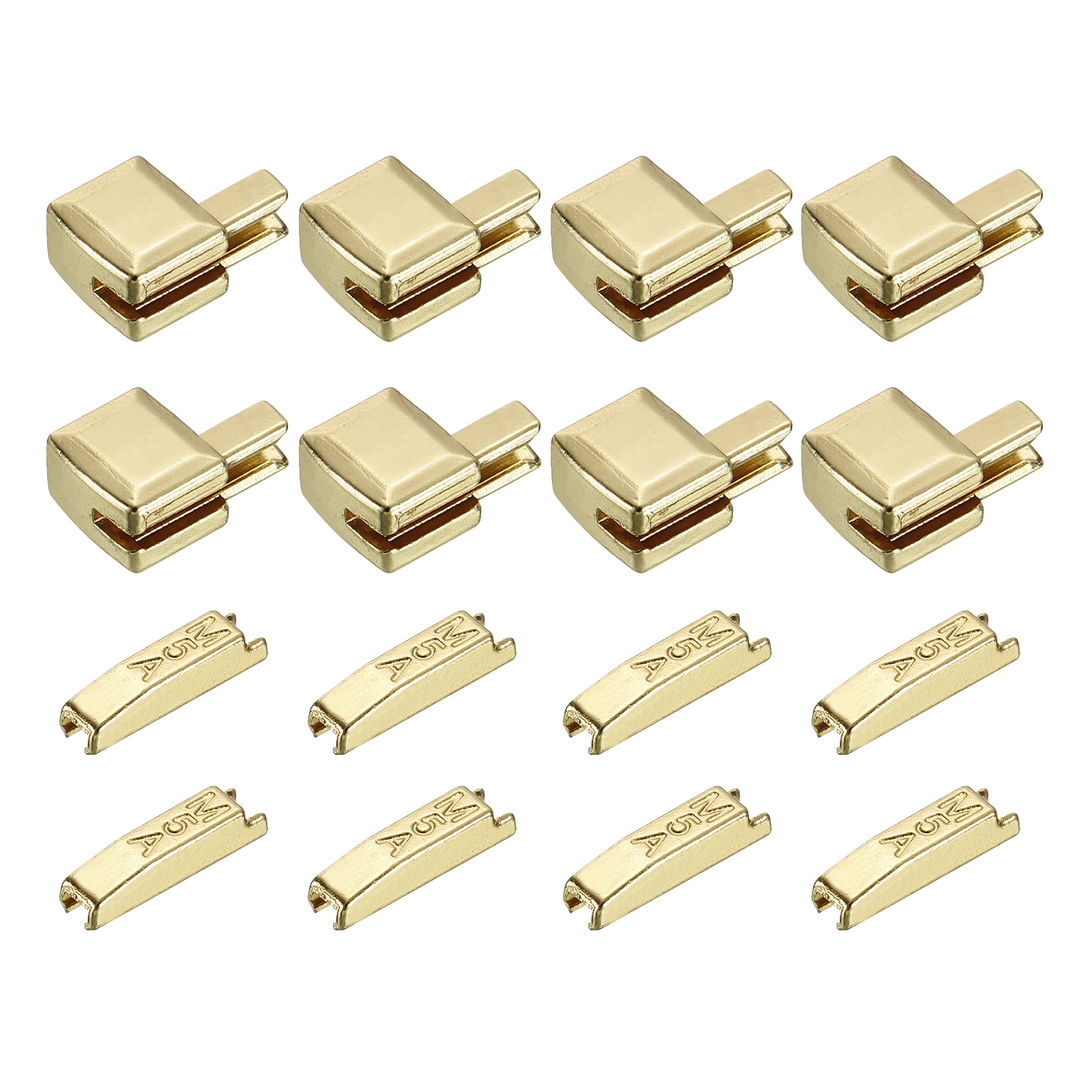 8Set Zipper Latch Slider Retainer Kits, #5 Zipper Bottom Stoppers ...