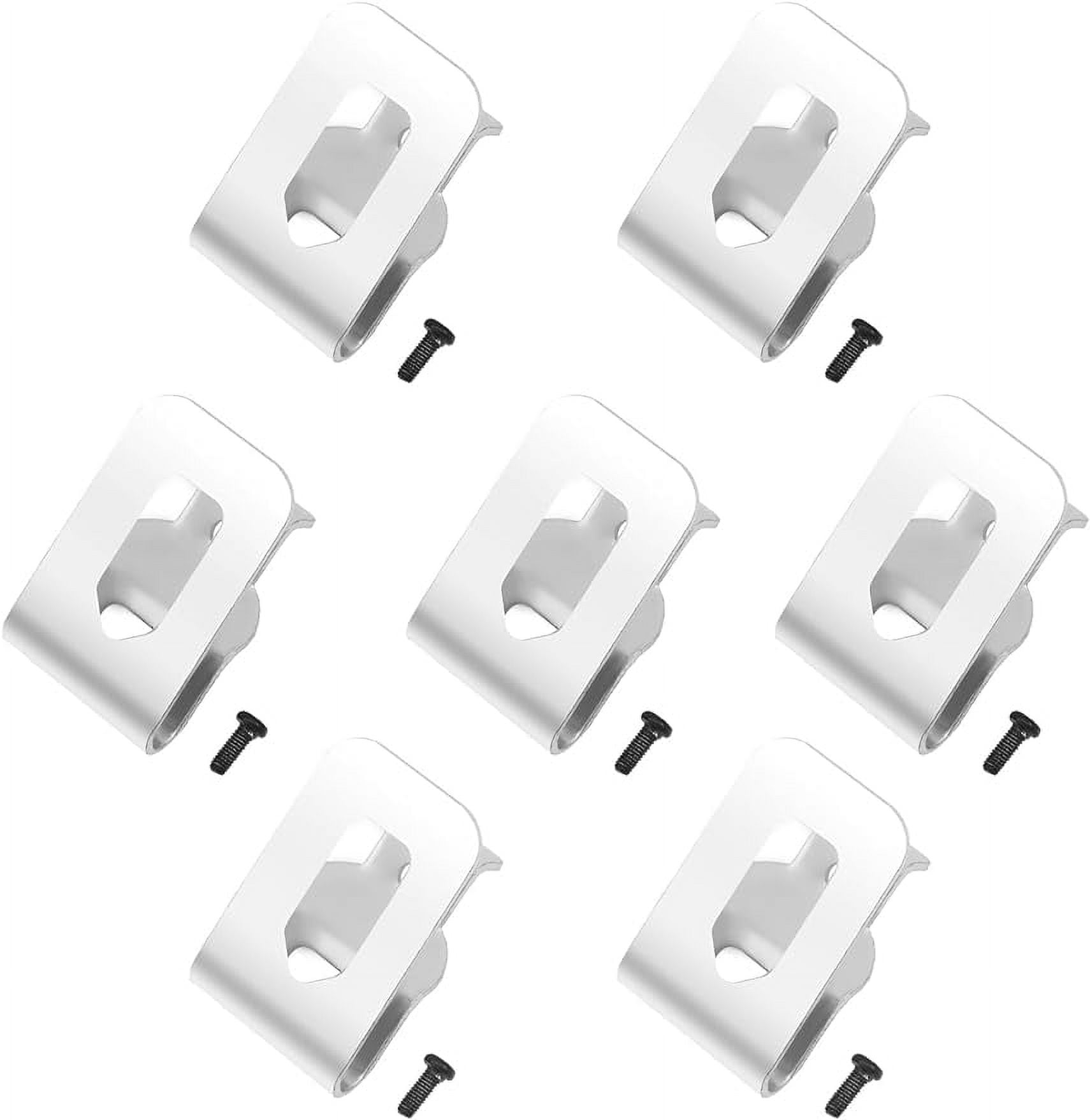 8Sets Belt Clip Hook Kit with Screw and Iron Power Tool Waist Buckle ...