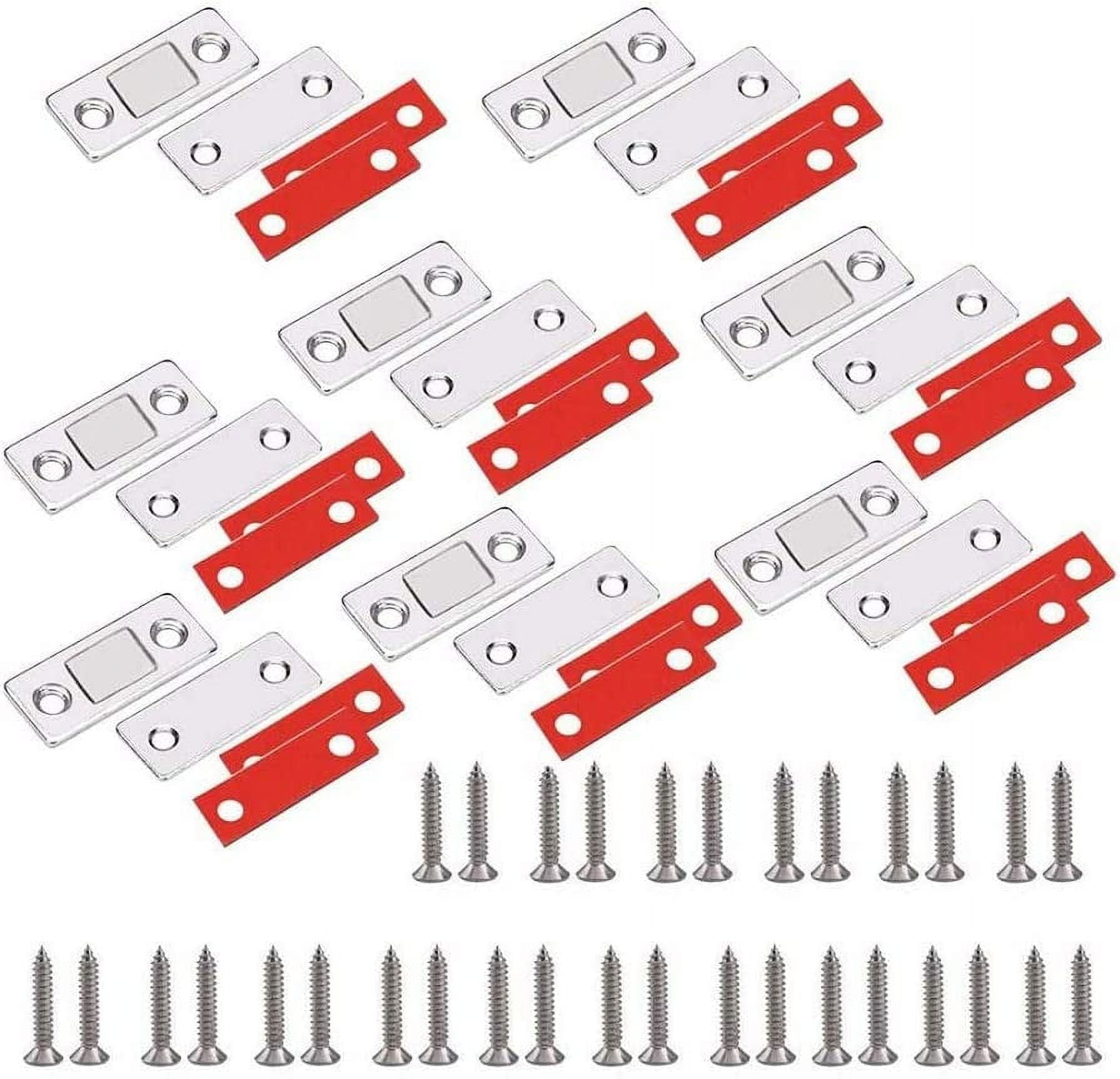 8Sets Ultra-Thin Invisible Magnetic Door Stoppers,Punch-Free Magnetic ...