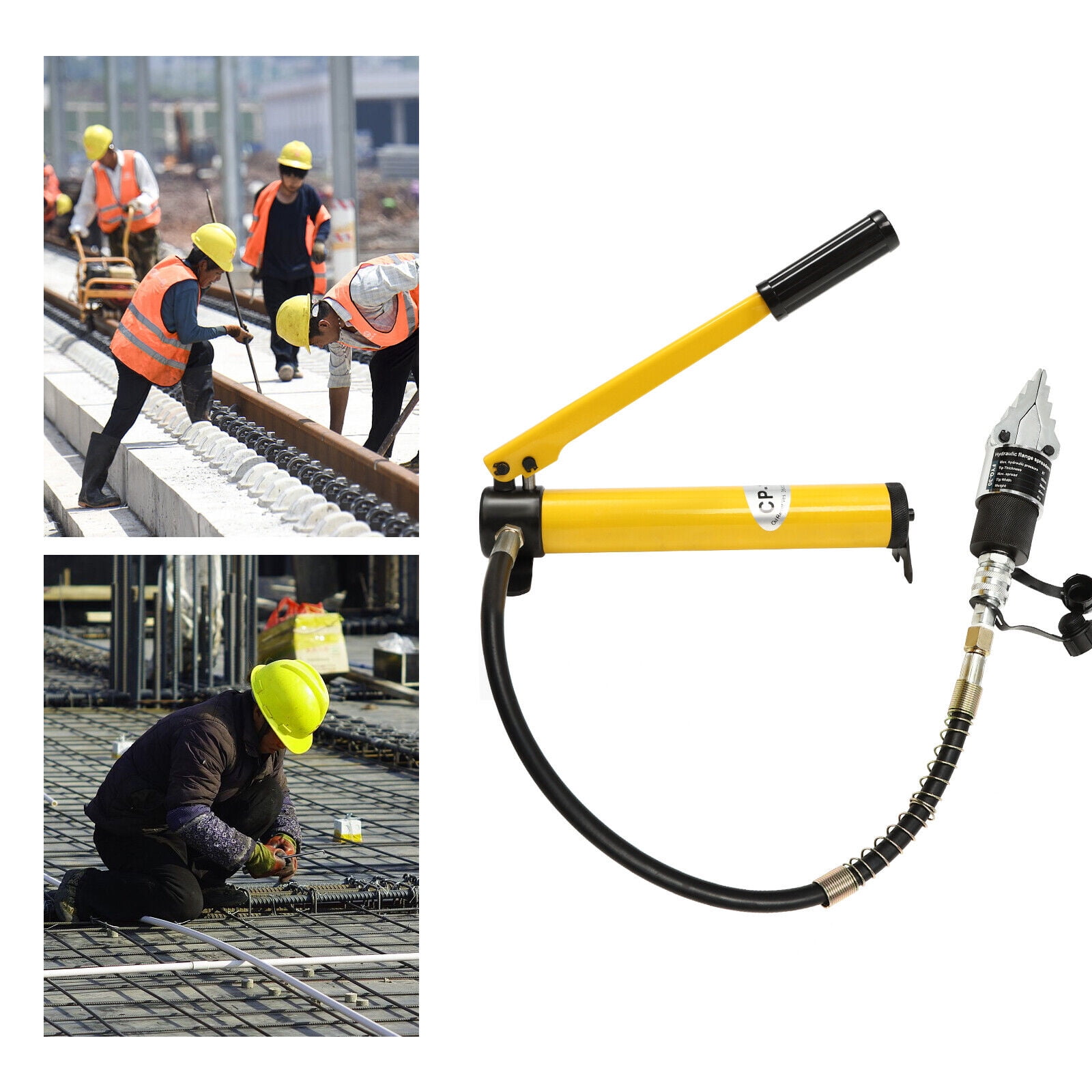 8T Portable Hydraulic Flange Spreader Splitter Split Type Expander ...