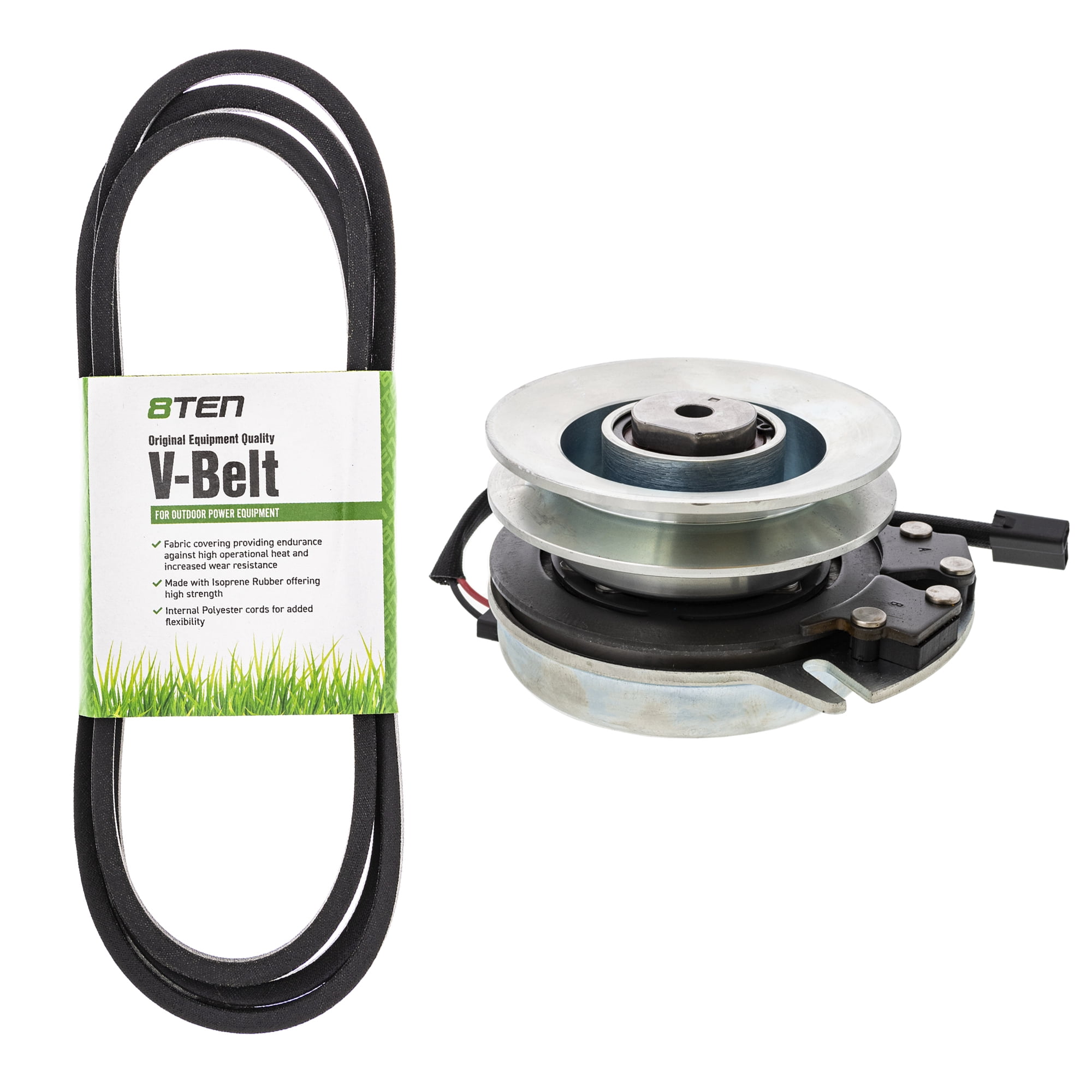 8TEN Belt PTO Clutch Kit for John Deere STX46 M74747 5217-36 AM121972 ...