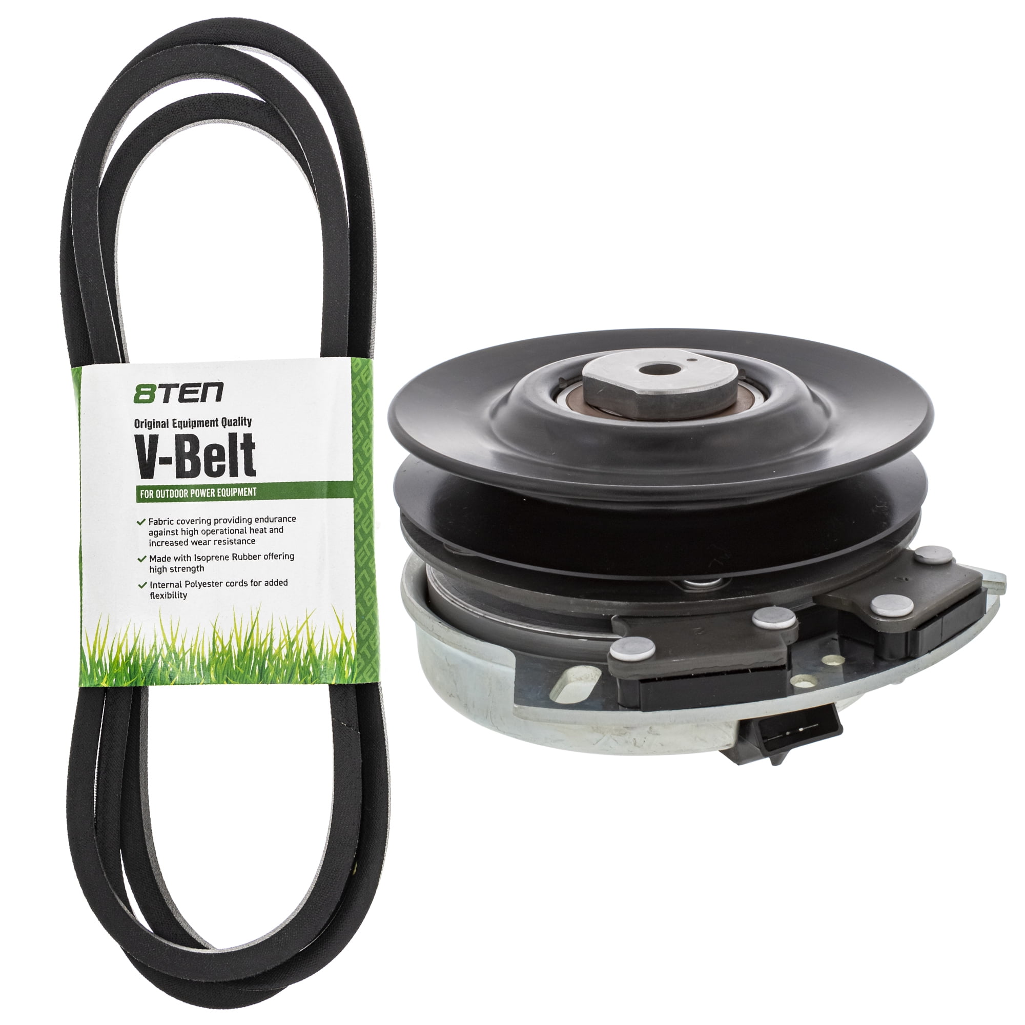 8TEN Belt PTO Clutch Kit for MTD Cub Cadet 2518-44 2518-48 754-3068 ...