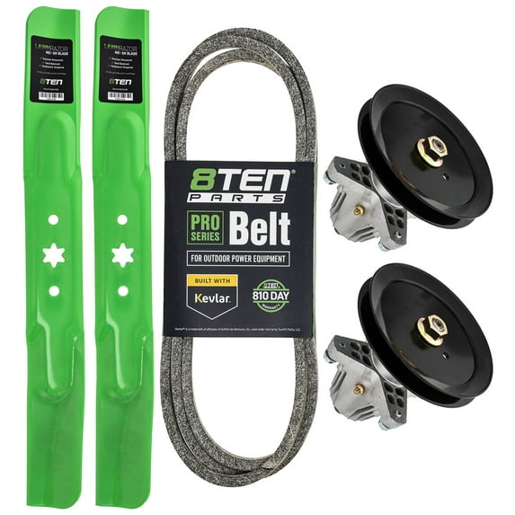 8TEN Blade Belt Spindle Kit for MTD Cub Cadet 42 inch LTX1042 MK1014462 - Walmart.com