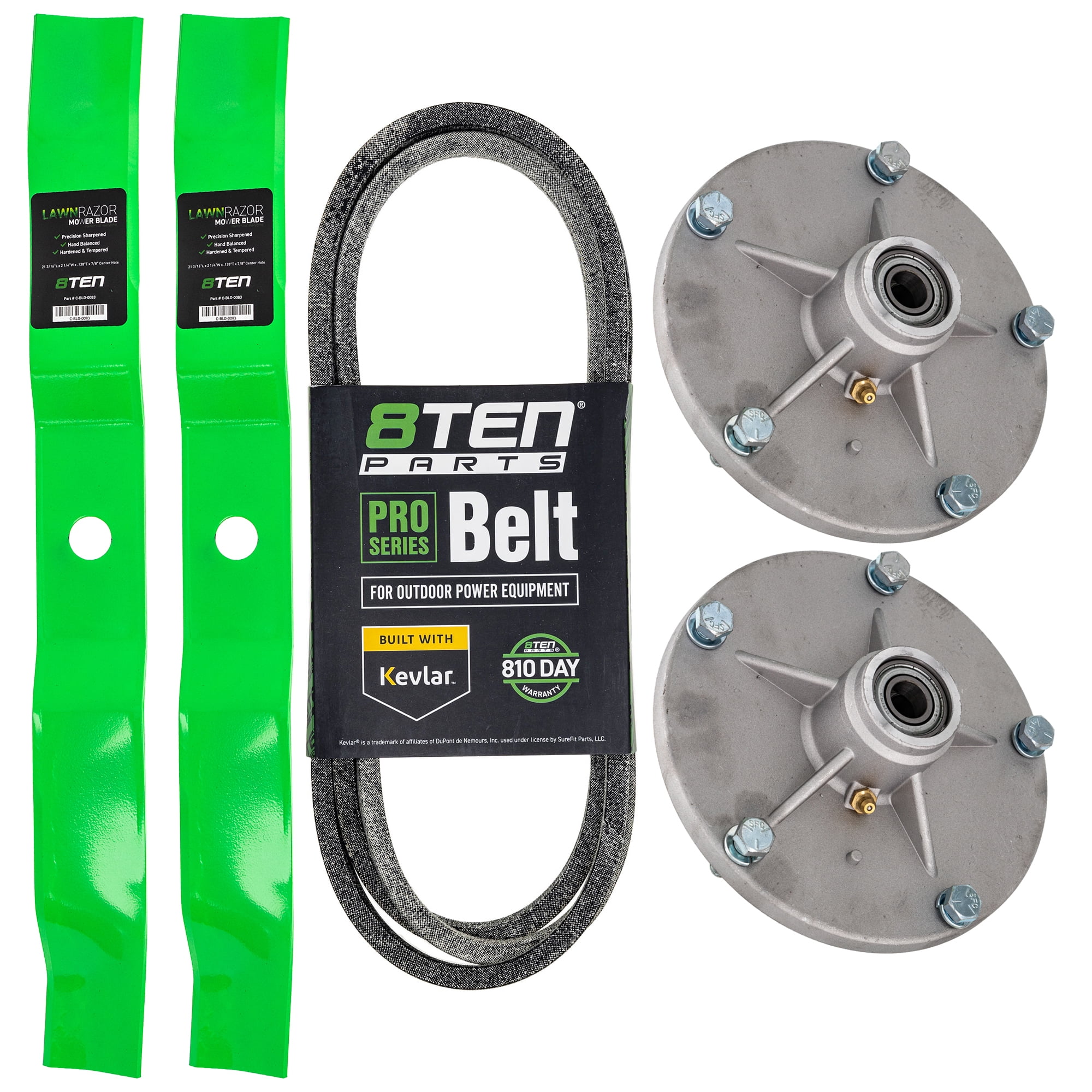 8TEN Blade Spindle Belt Kit for Murray 42 inch 42500x30B MK1005458 ...