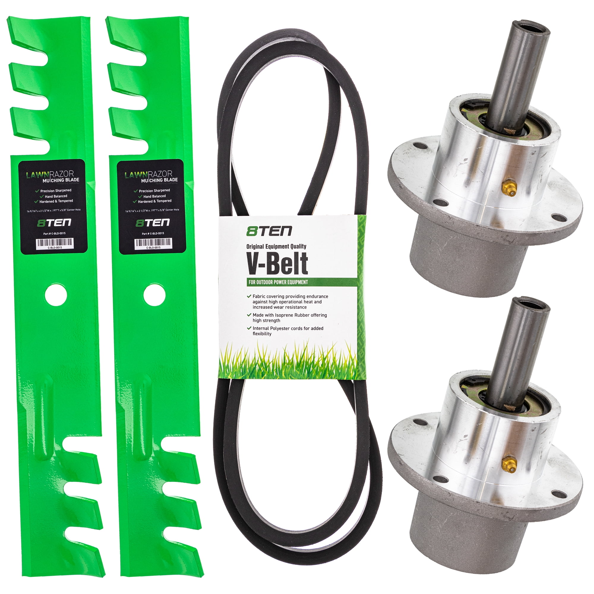 8TEN Blade Spindle Belt Kit for Scag 32 inch SW32-13KA MK1014632 ...