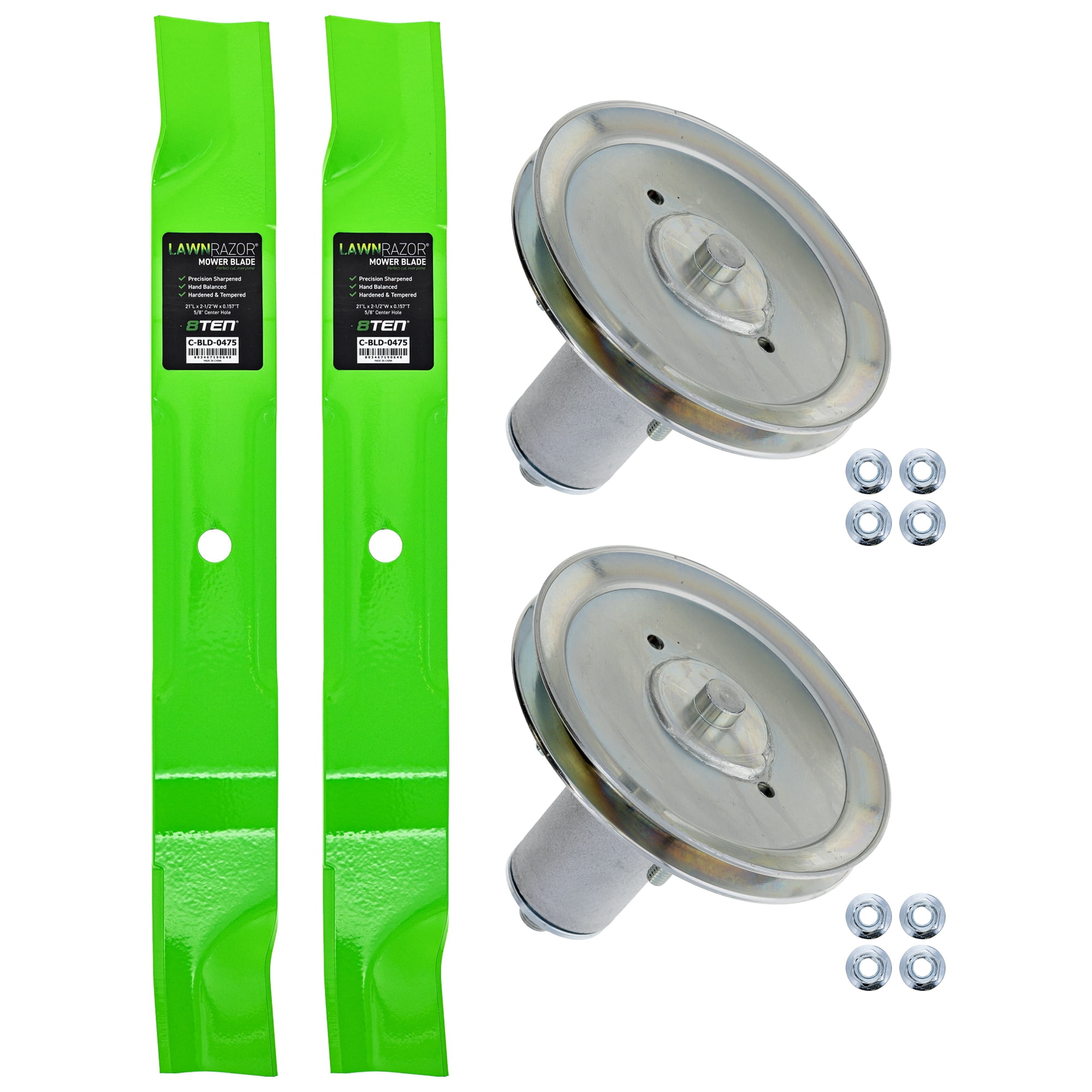 8TEN Blade Spindle Kit for Ariens Edge 42-inch Deck 04965000 51537300 ...