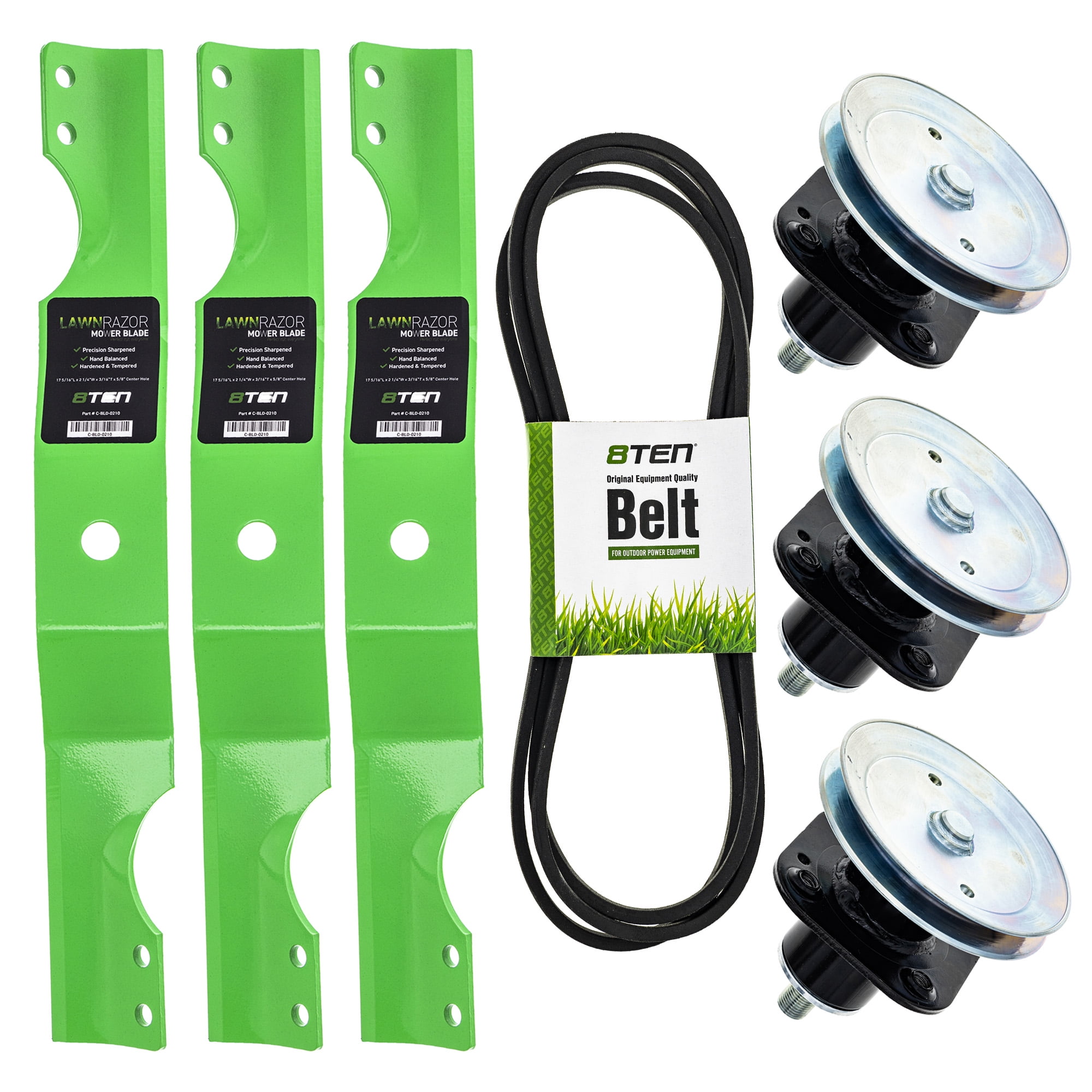 8TEN Blade Spindle Kit for Ariens Gravely Zoom 03971900 51519500 50 ...