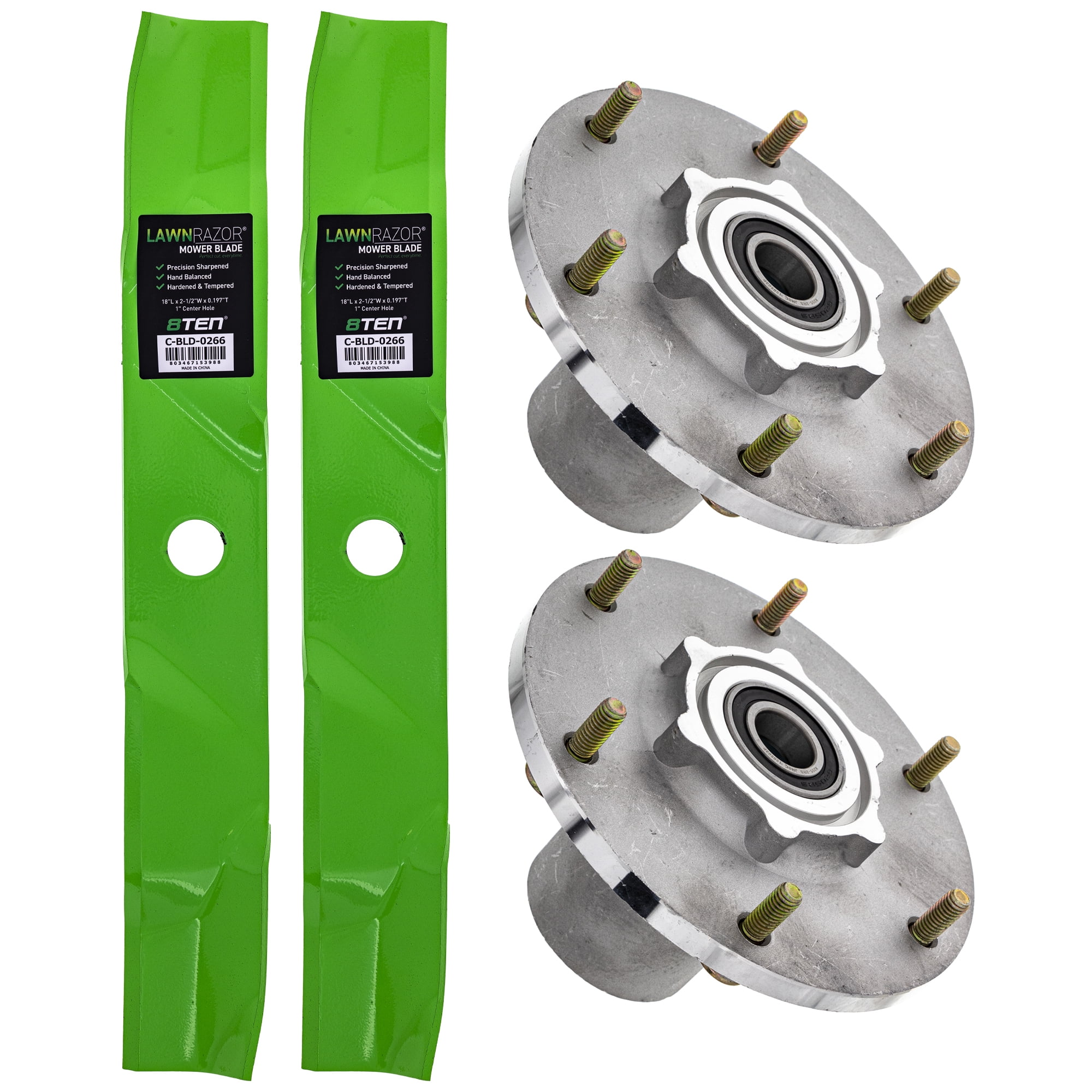 8TEN Blade Spindle Kit for Exmark 116-3344 103-6392-S 36-inch Deck ...