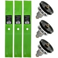 8TEN Blade Spindle Kit for Exmark Lazer Z HP 103-1184 52-inch Deck ...