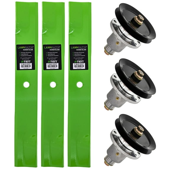 8TEN Blade Spindle Kit for Exmark Lazer Z HP 103-1184 52-inch Deck ...